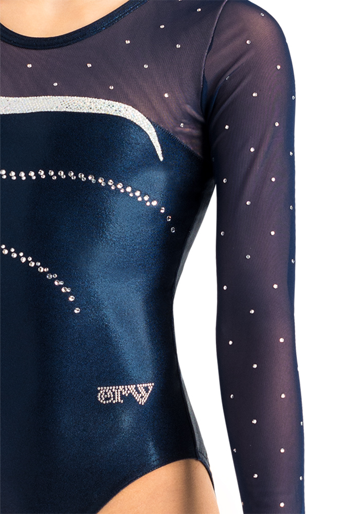 Dunkelblauer Turnanzug MEROPA/2 - Turn- und Sportbekleidung ...